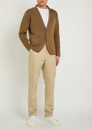 LARDINI Cotton Cardigan - Brown