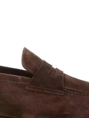 Premiata Suede Penny Loafers