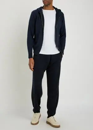 John Smedley Carty Hooded Wool Jumper