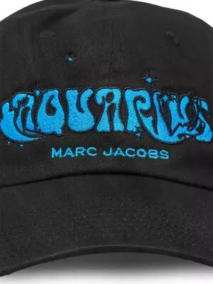 Marc Jacobs Zodiac Embroidered Baseball Cap - Black