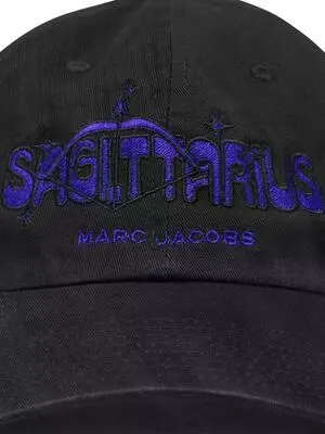 Marc Jacobs Zodiac Embroidered Baseball Cap - Black