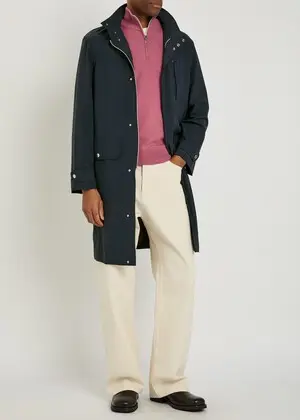 Brunello Cucinelli Hooded Stretch-nylon Jacket