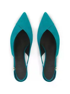 Furla Sfera Pointed-toe Slingback Ballet Flats