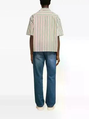 AMI Paris Striped Boxy Shirt