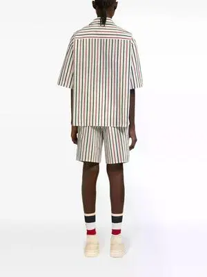 AMI Paris Striped Boxy Shirt