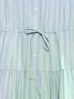 Ralph Lauren Striped Tiered Midi Dress