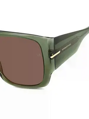 Victoria Beckham Geometric Sunglasses - Green