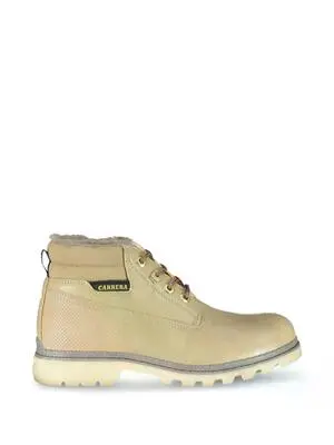 Carrera Eyewear Lace-up Ankle Boots With Faux-fur Lining