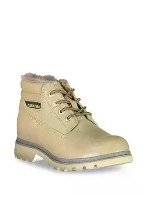 Carrera Eyewear Lace-up Ankle Boots With Faux-fur Lining