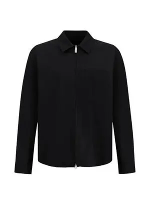 Herno Zip-up Shirt Jacket - Black
