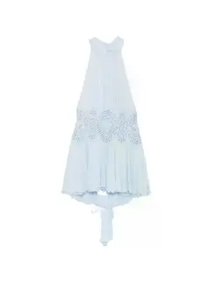 Retrofete Nirvanna Mini Dress - Blue
