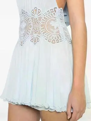 Retrofete Nirvanna Mini Dress - Blue
