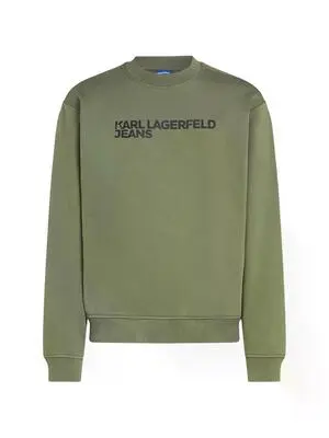 Karl Lagerfeld Logo-print Sweatshirt - Green
