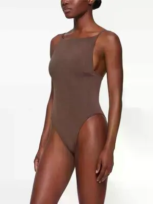 Jacquemus The Sole One-piece Swimsuit - Brown