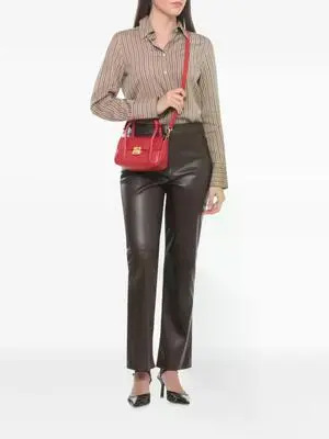 COCCINELLE Mini C-me Lock Tote Bag - Red
