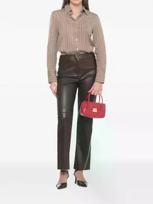COCCINELLE Mini C-me Lock Tote Bag - Red