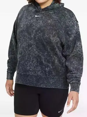 Women's Washed Black Activewear