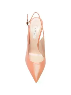 Casadei Minorca Blade Slingback Pumps - Neutrals