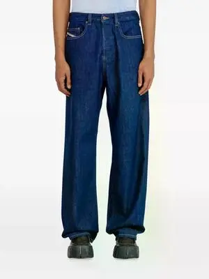 DIESEL® Relaxed Low Waist Wide Leg Jeans