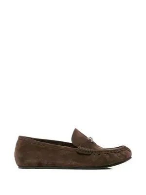 Casadei C-chain Suede Loafers