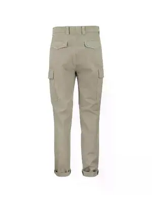 Brunello Cucinelli Cargo Straight-leg Trousers - Neutrals