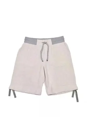 Brunello Cucinelli Ribbed Shorts - Grey