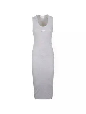 Fear Of God Ribbed-knit Maxi Dress - Grey