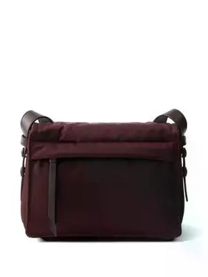 Prada Traveller Small Padded Re-nylon Shoulder Bag - Red