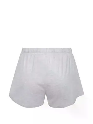 Fear Of God Logo-patch Track Shorts - Grey