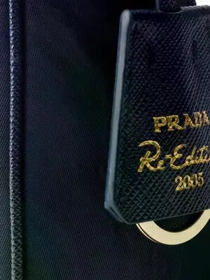 Prada Re-edition 2005 Re-nylon And Saffiano Mini Bag - Blue