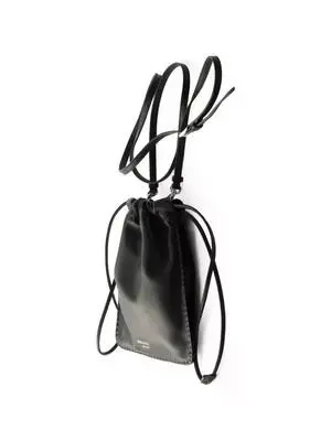 Prada Nappa Leather Smartphone Pouch - Black