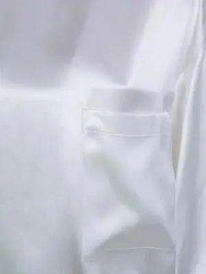 DARKPARK Chest-pocket Longline T-shirt - White