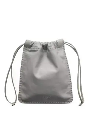 Prada Nappa Leather Smartphone Pouch - Grey