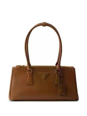 Prada Galleria Medium Saffiano Leather Bag - Brown