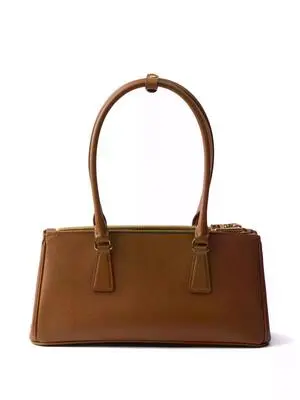 Prada Galleria Medium Saffiano Leather Bag - Brown