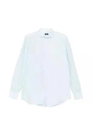 FINAMORE 1925 Spread-collar Button-up Shirt