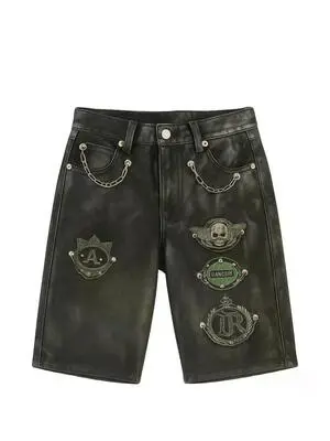 John Richmond Appliqué Detailing Shorts