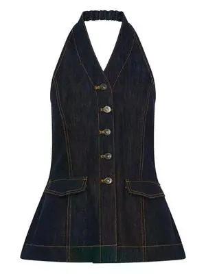 Anna Quan Rhea Buttoned Top