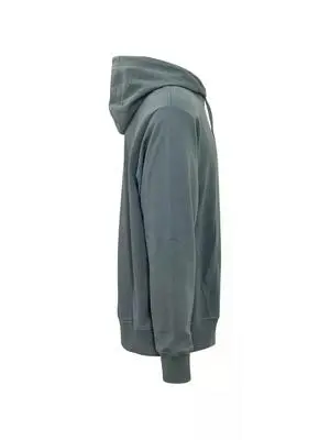 The North Face Logo Embroidered Hoodie - Grey