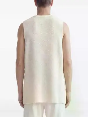 Fear Of God Knitted Tank Top With Logo Patch