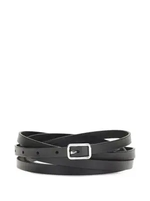 Givenchy Buckle-fastening Leather Belt - Black