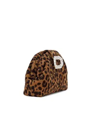 Amina Muaddi Camelia Micro Bag - Leopard