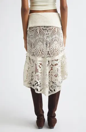SIEDRES Rita Lace Cover-up Skirt