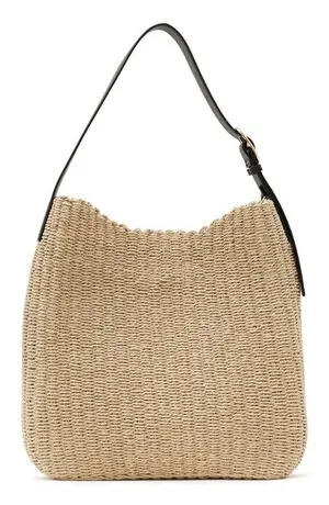 REISS Margot Woven Shoulder Bag