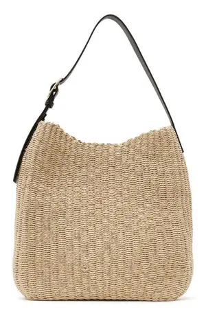 REISS Margot Woven Shoulder Bag