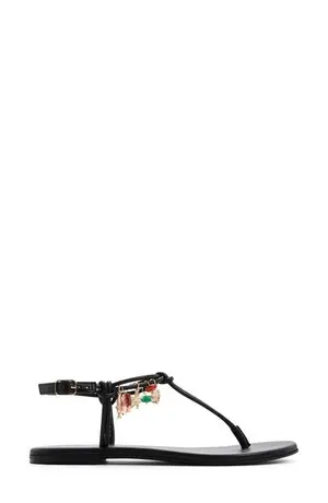 Aldo Seajewels Ankle Strap Sandal - Black