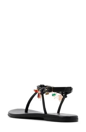 Aldo Seajewels Ankle Strap Sandal - Black
