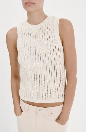 Mango Crewneck Camis Tanks For Women