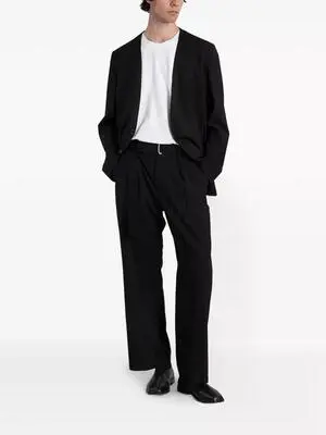Attachment Belted Pleated Trousers