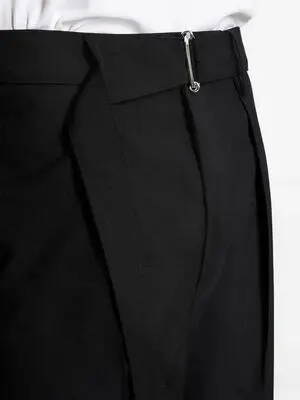 Attachment Belted Pleated Trousers